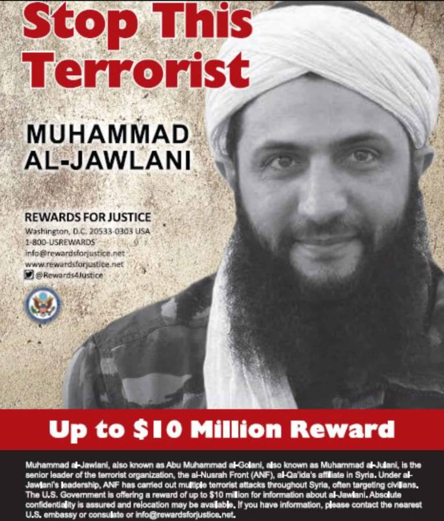 US removes $10 million reward for Hayat Tahrir al Sham leader - FDD's ...