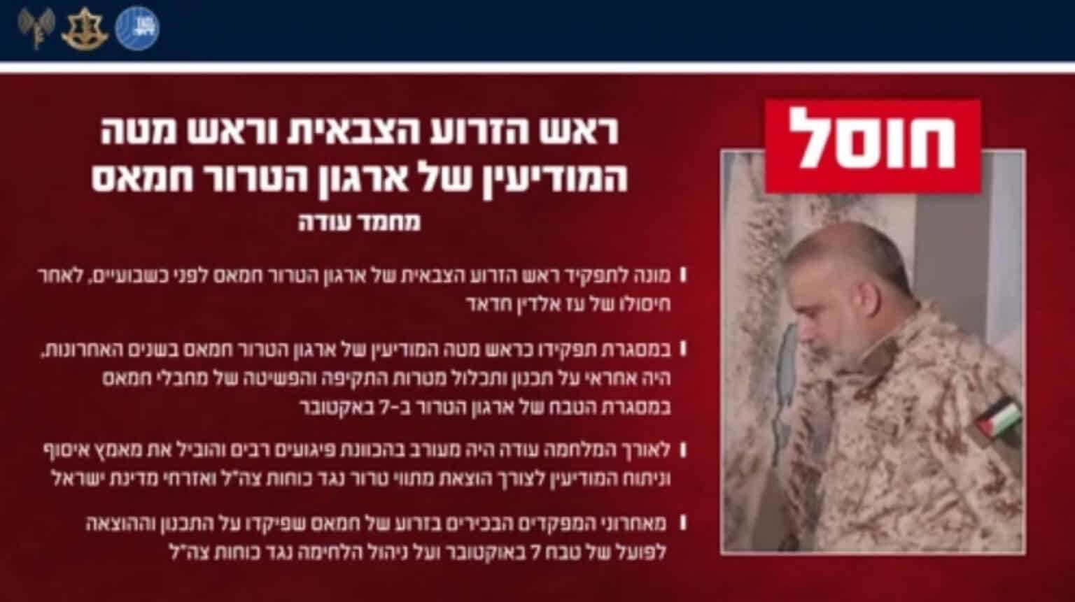 IDF kills new Hamas military leader, reports 10 ceasefire violations ...